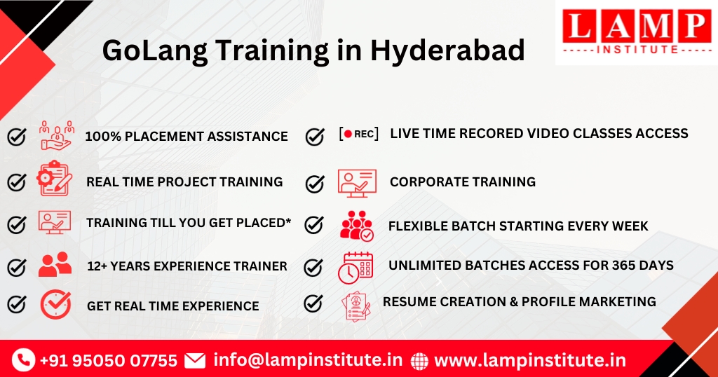 Golang Training In Hyderabad Best 1 Training Institute 2024 