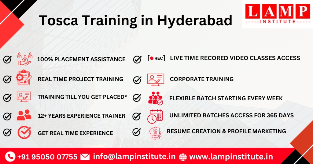 Best Tosca Training in Hyderabad | No #1 Institute 2024